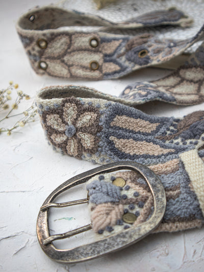 Floral Embroidered Belts – Ash & Rose