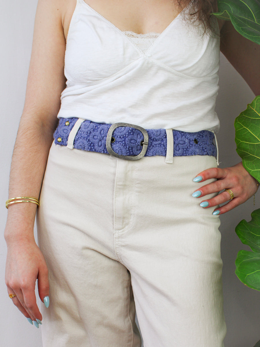 Floral Embroidered Belts – Ash & Rose